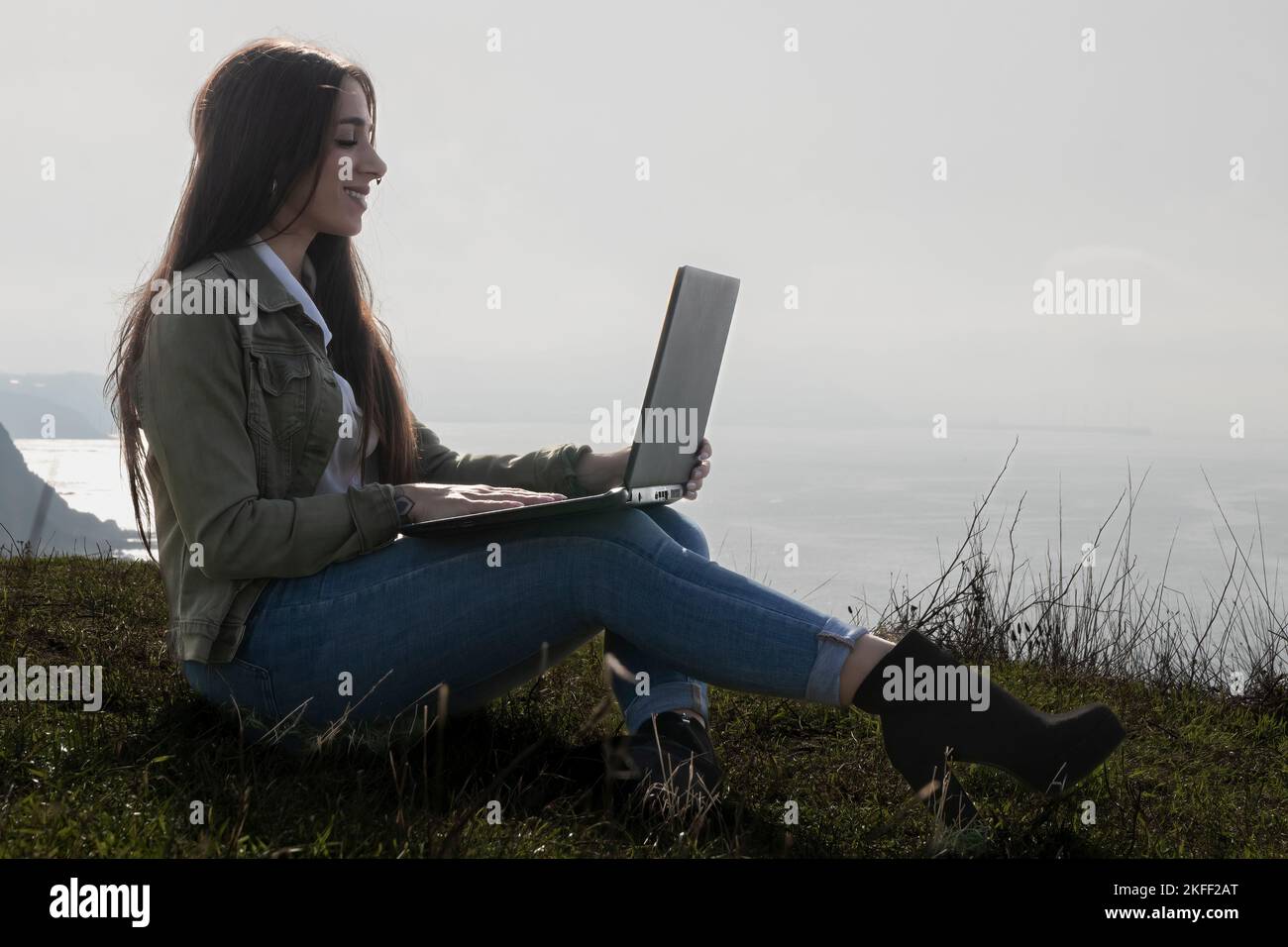 On beach people digital network hi-res stock photography and images - Alamy