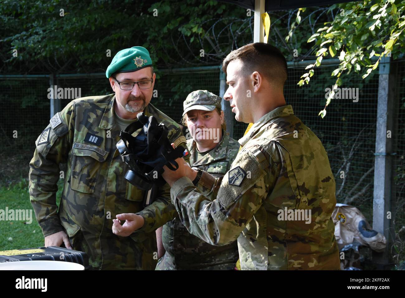 U.S. Army Staff Sgt. Robert Harbaugh, a reconnaissance non-commissioned ...