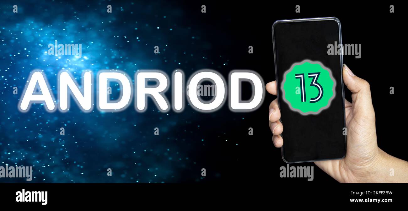 Android cellphone operating hi-res stock photography and images - Alamy