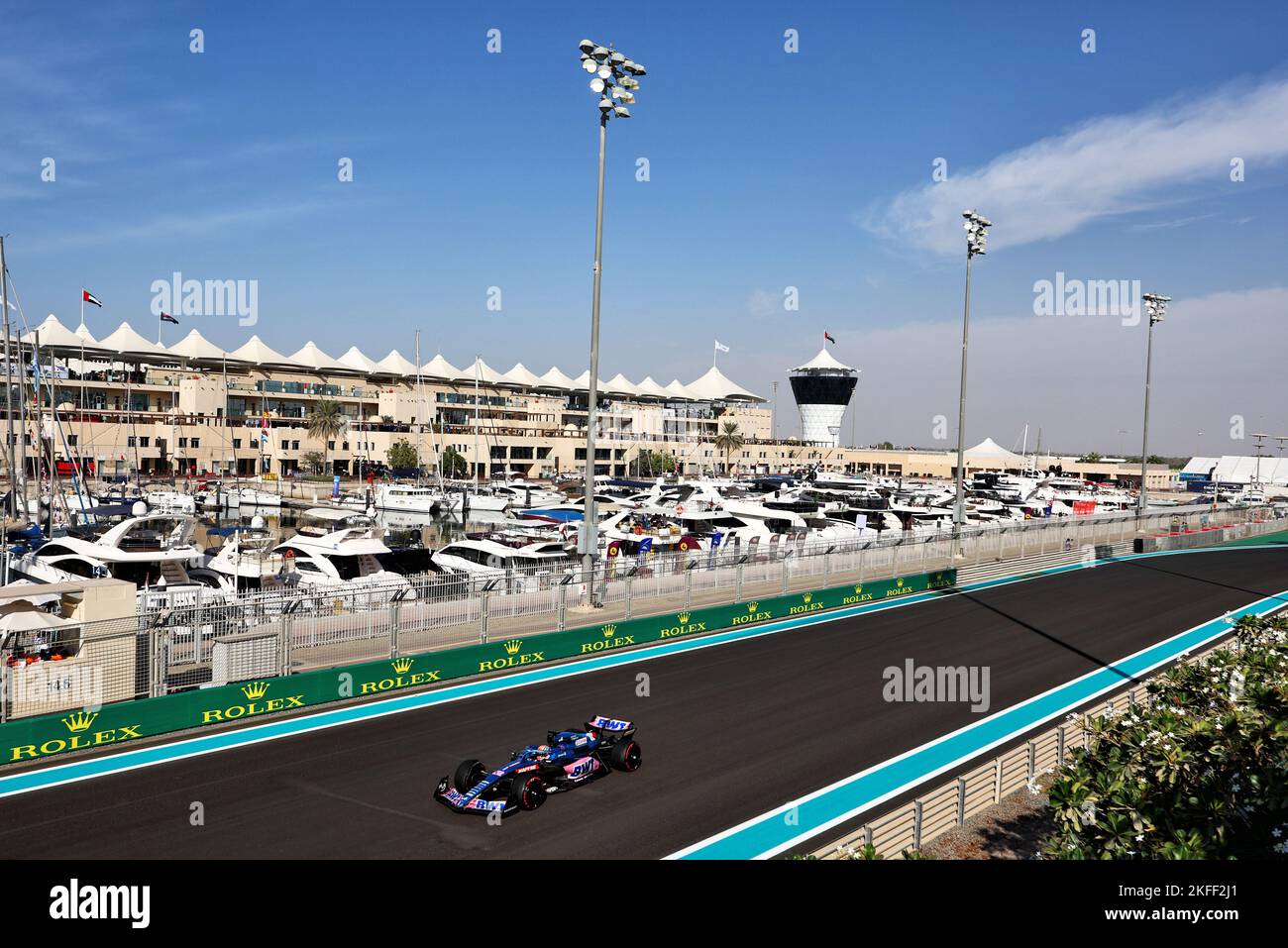 Jack Doohan (AUS) Alpine F1 Team A522 Alpine Academy Driver. Abu Dhabi Grand Prix, Friday 18th ...