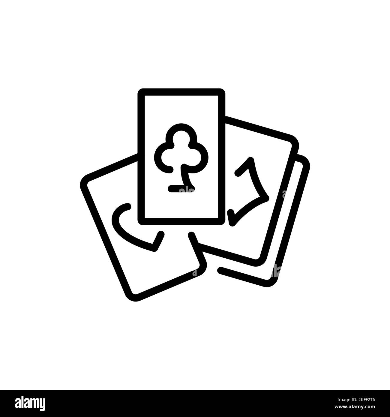 Playing Cards Clipart Black And White
