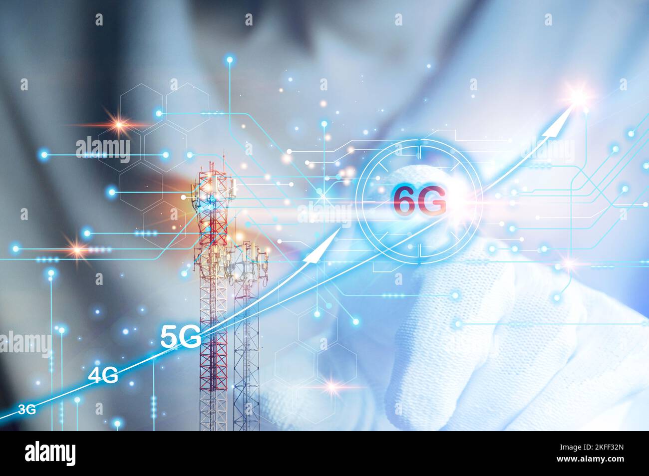 6th generation mobile network hi-res stock photography and images - Alamy