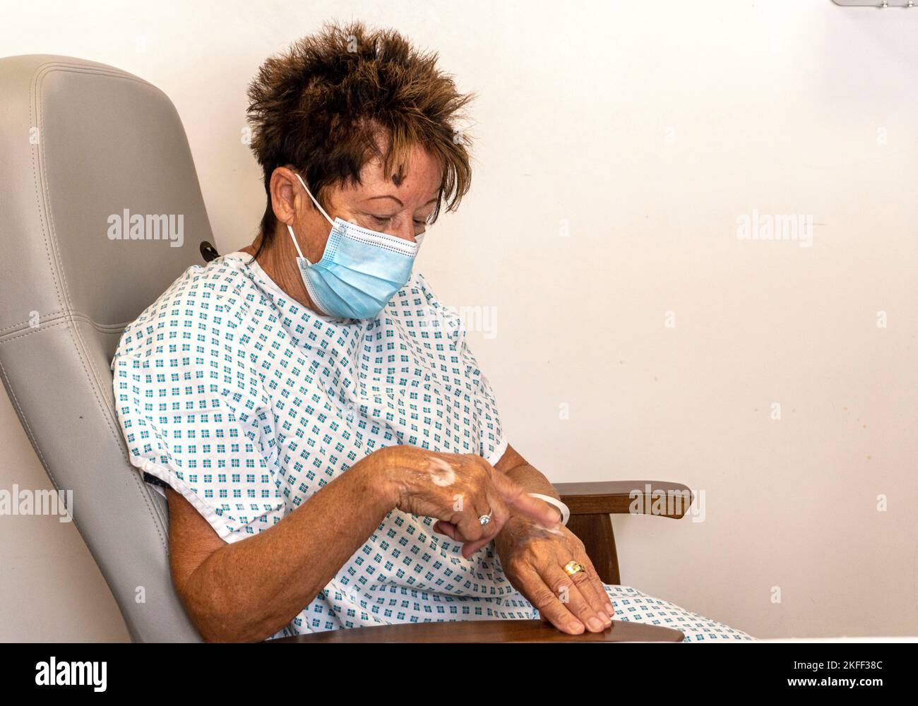 Prepped for cannula hi-res stock photography and images - Alamy