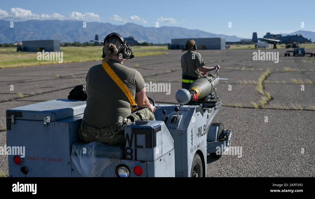 357th Fighter Generation Squadron weapons armament technicians, Senior ...