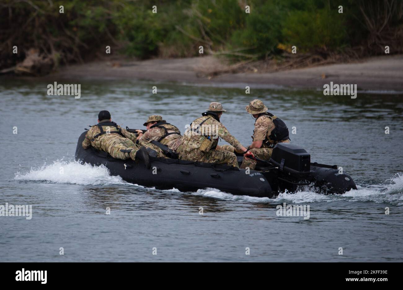 Reserve Citizen Airmen from the 304th Rescue Squadron approach the ...