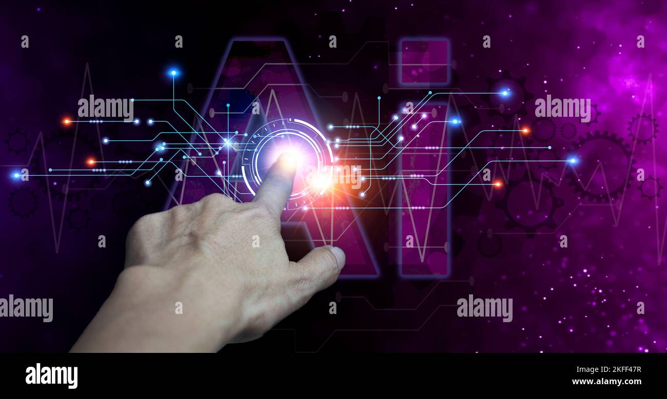 The concept of using artificial intelligence (AI) to control the system ...