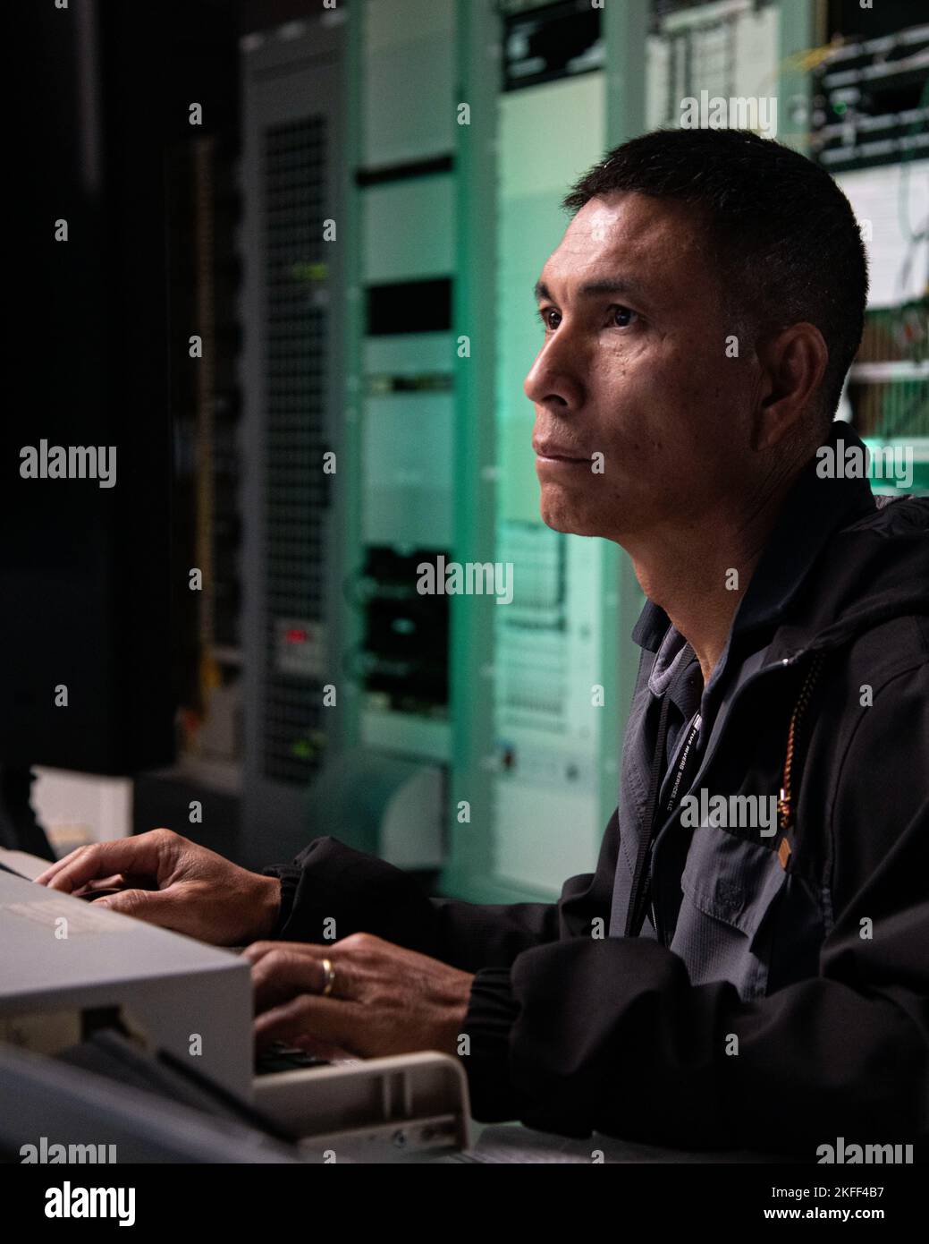 KAENA POINT SPACE FORCE STATION, HI. – Ronald Samson, Space Delta 6 ...