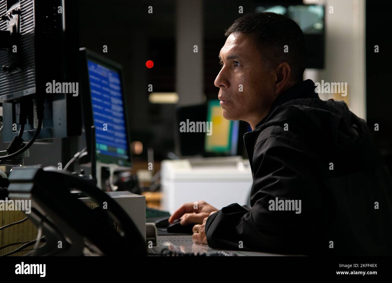 KAENA POINT SPACE FORCE STATION, HI. – Ronald Samson, Space Delta 6 ...