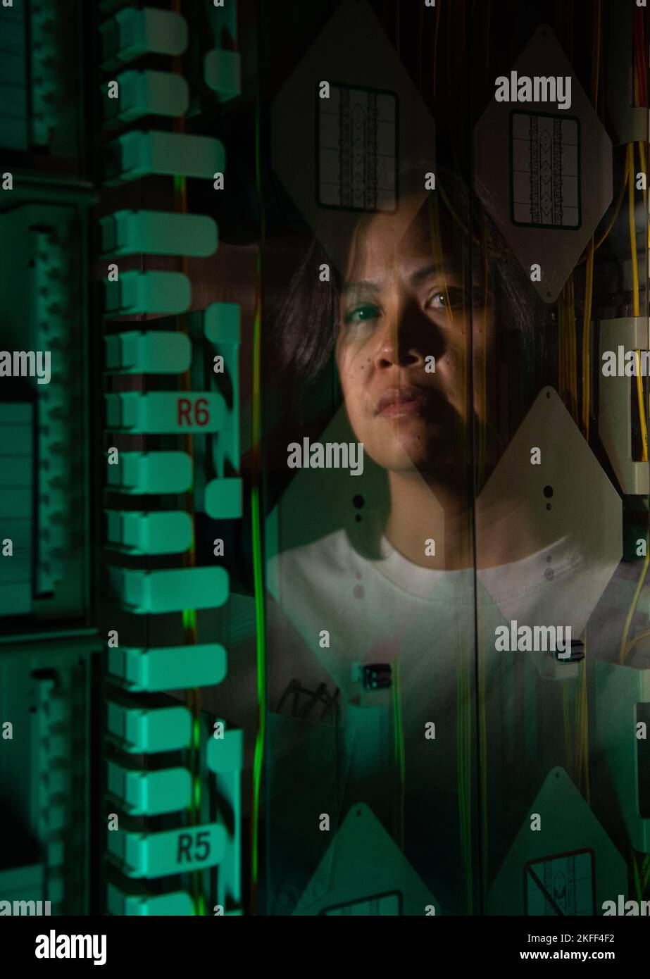 KAENA POINT SPACE FORCE STATION, HI. – Chancy Cabrea, Space Delta 6 ...