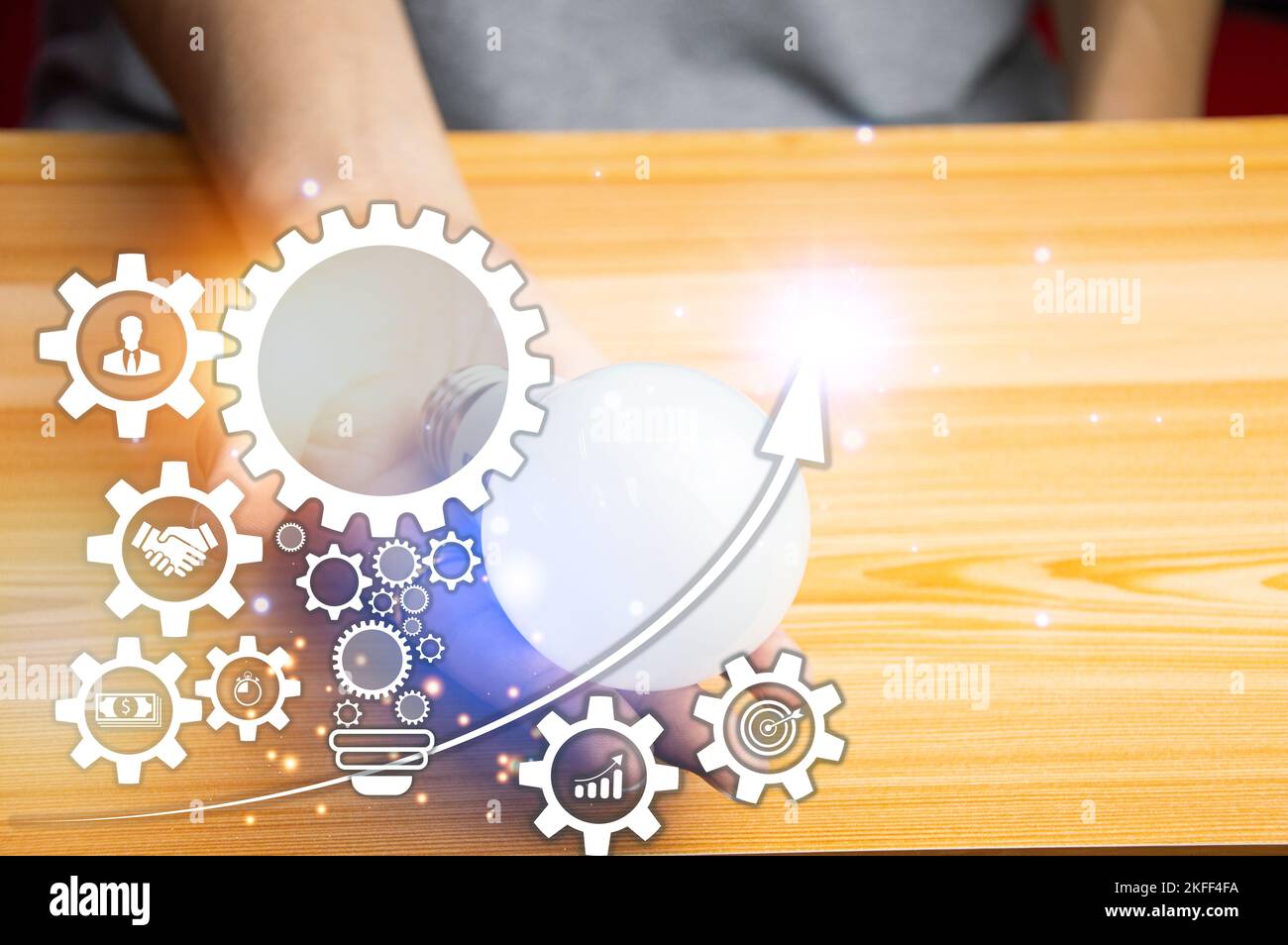 Businessman leads business hi-res stock photography and images - Alamy