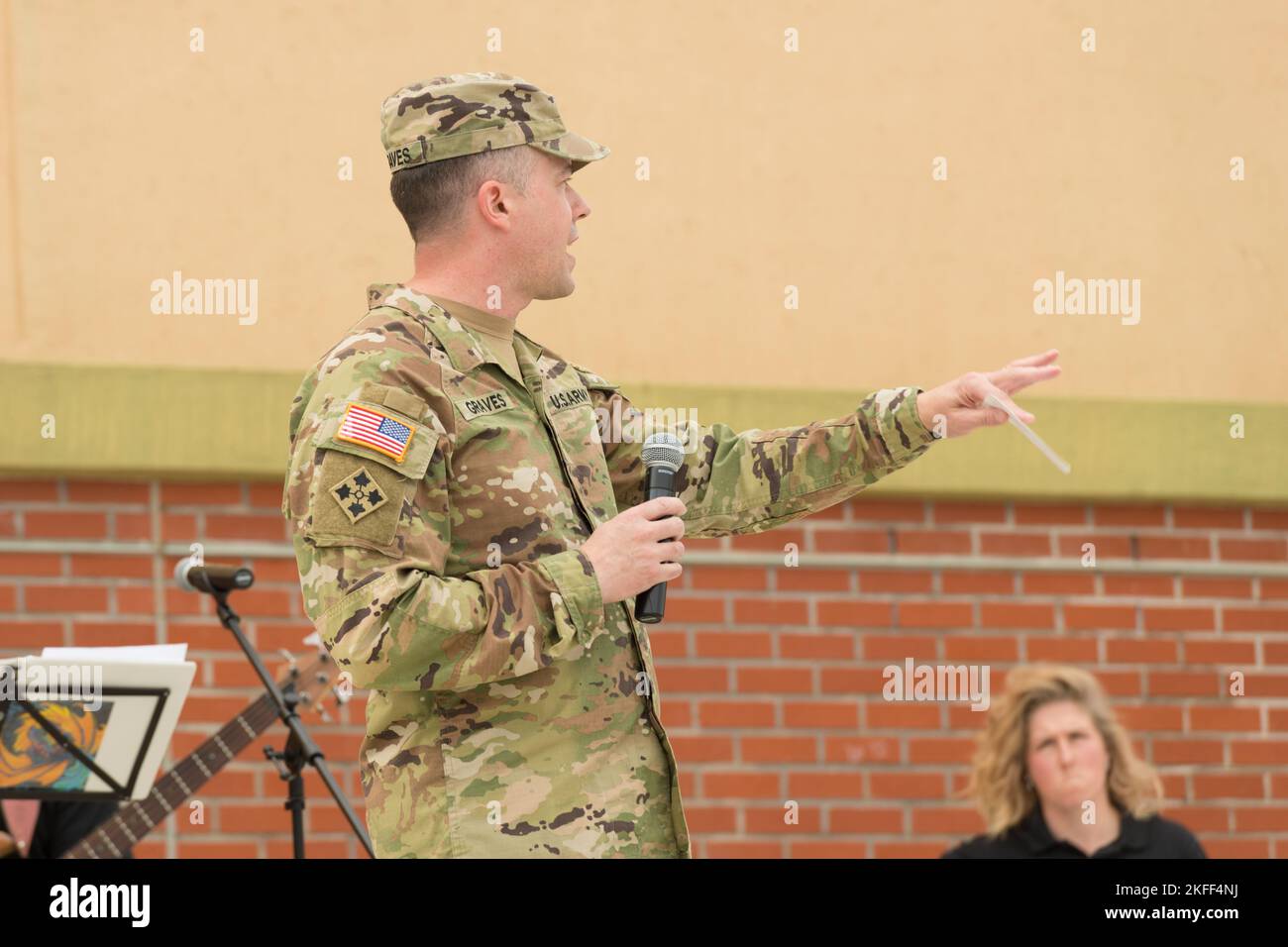 U.S. Army Col. Seth Graves, the U.S. Army Garrison Humphreys commander ...