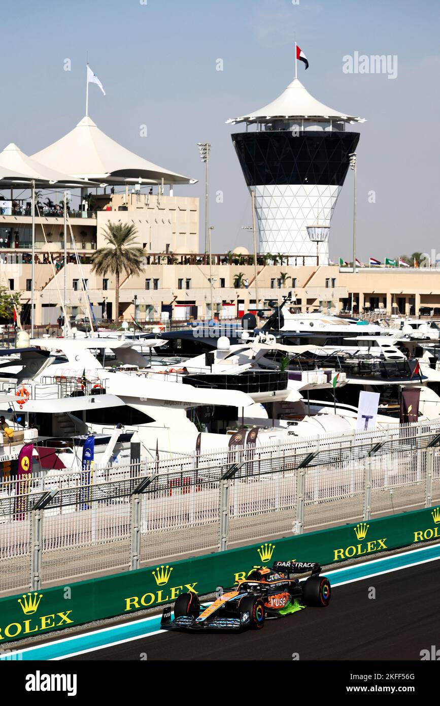 Pato O'Ward (MEX) McLaren MCL36 Test Driver. Abu Dhabi Grand Prix ...