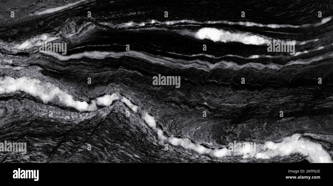 Black marble natural pattern for background, abstract dark black marble ...