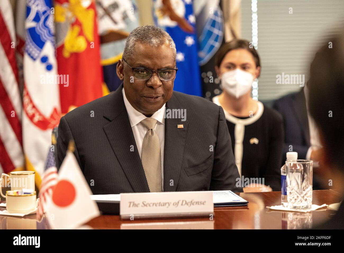 Secretary of Defense Lloyd J. Austin III hosts Japan's Minister of ...