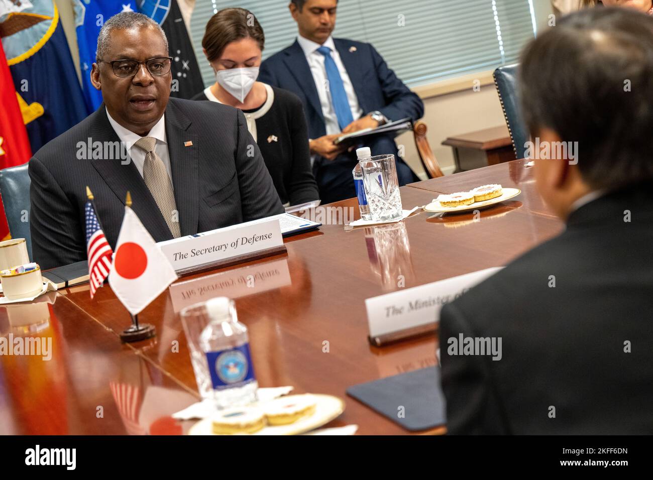 Secretary of Defense Lloyd J. Austin III hosts Japan's Minister of ...