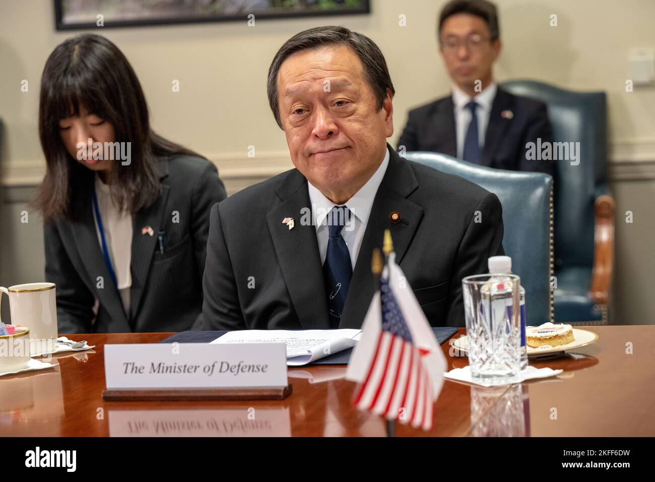 Secretary of Defense Lloyd J. Austin III hosts Japan's Minister of ...