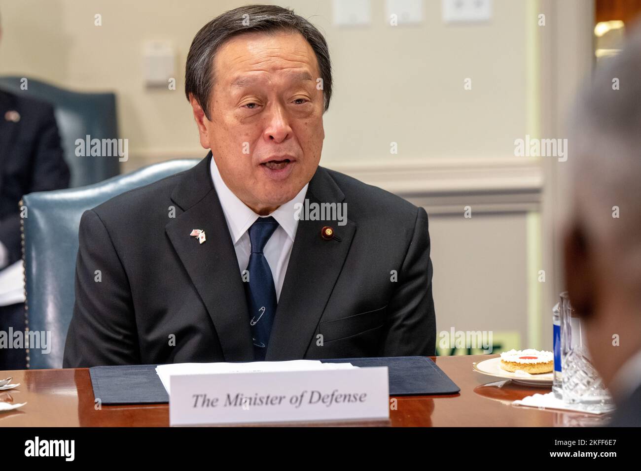 Secretary of Defense Lloyd J. Austin III hosts Japan's Minister of ...