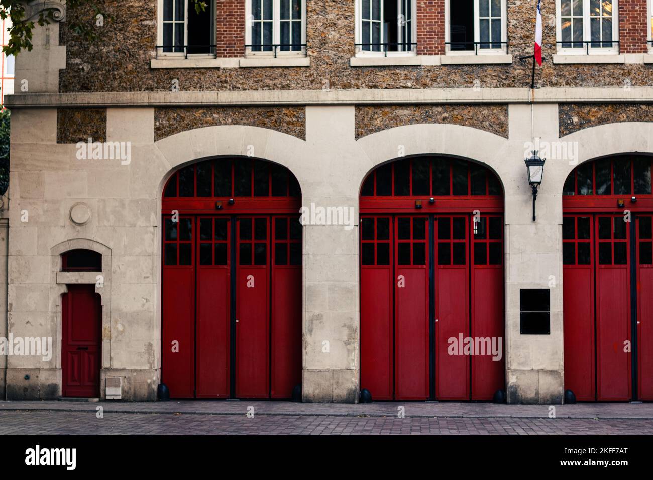 Paris fire station hi-res stock photography and images - Alamy
