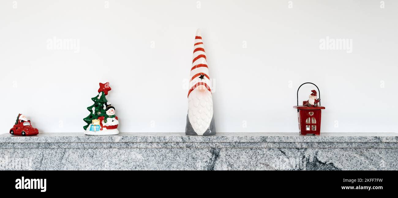 composition with christmas decorations Stock Photo - Alamy