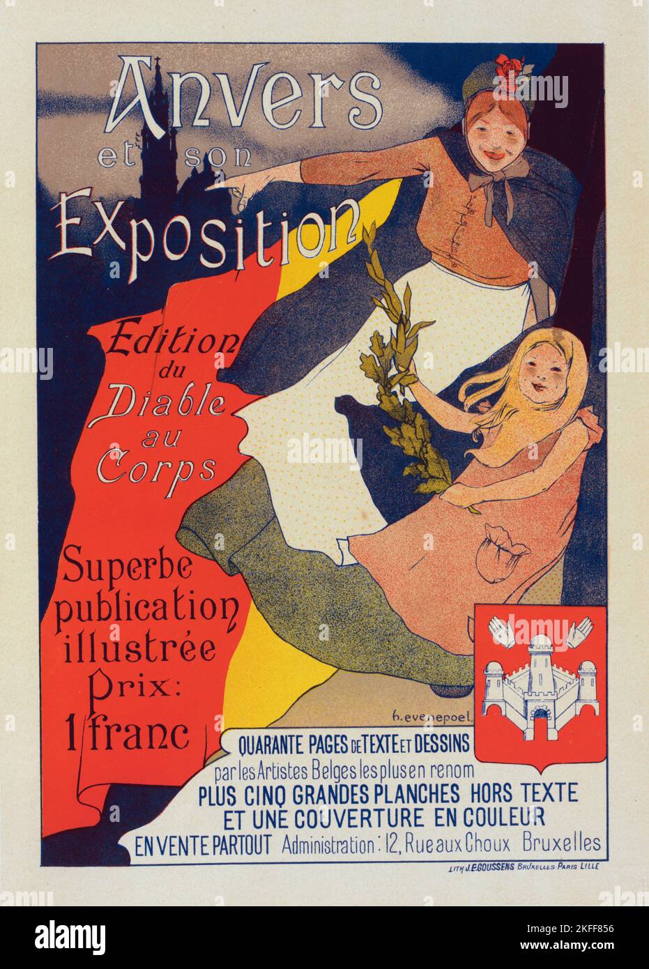 Affiche belge hi-res stock photography and images - Alamy