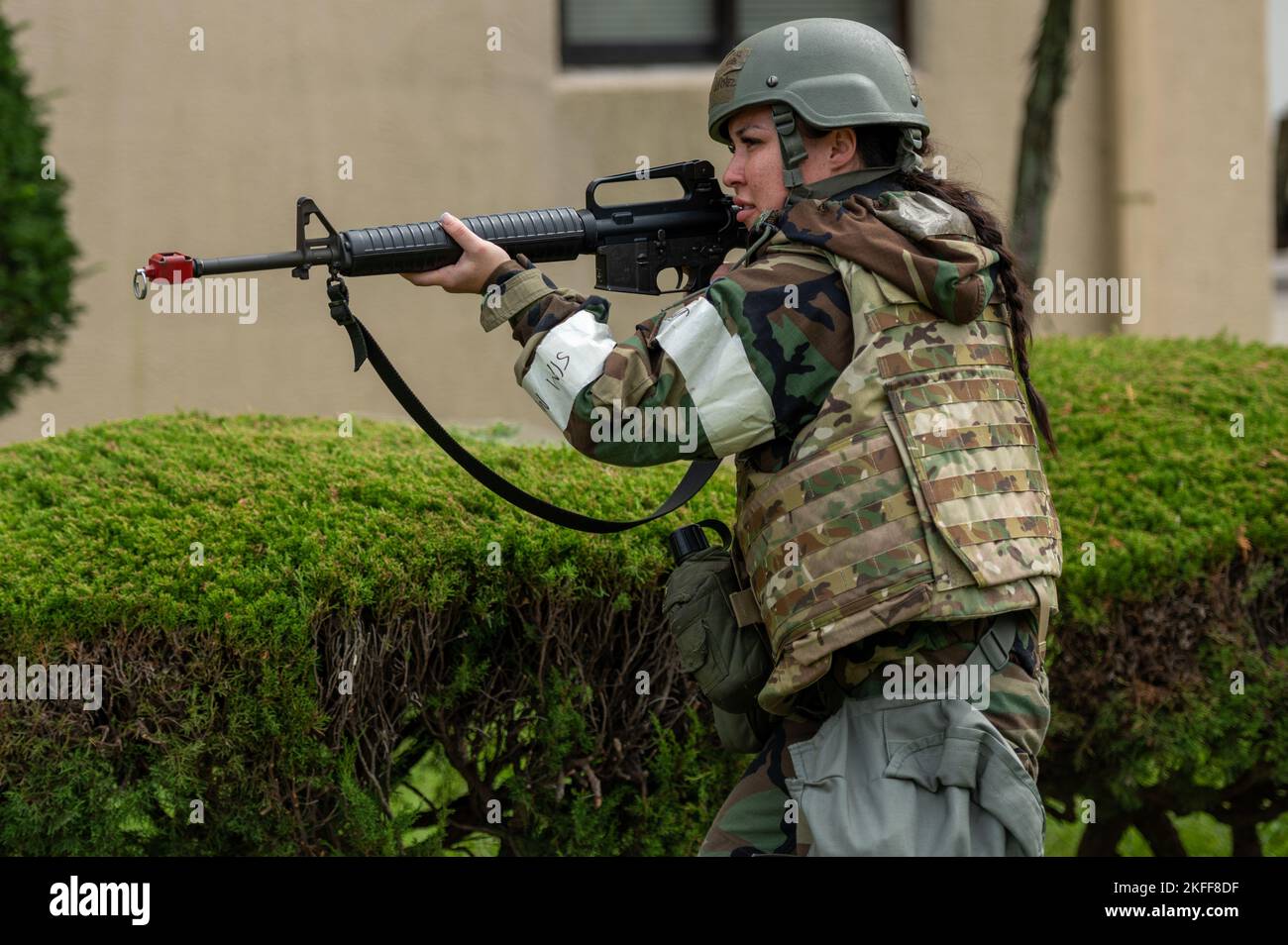 U.S. Air Force Airman 1st Class Celestine Gonzales, 51st Force Support ...