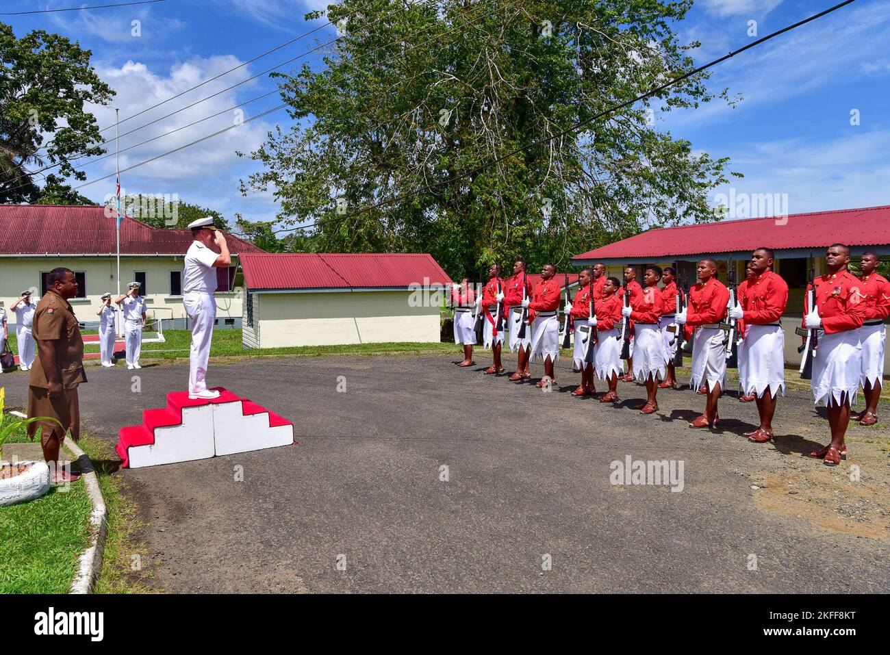 SUVA, Fiji (Sept. 15, 2022) Adm. Samuel Paparo, commander, U.S. Pacific ...