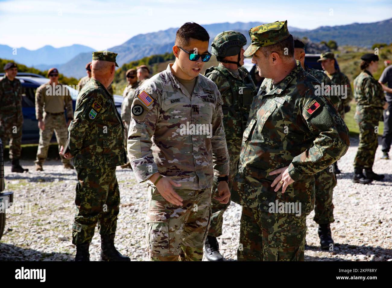 New Jersey Army National Guard Capt. London Nagai, Bilateral Affairs ...