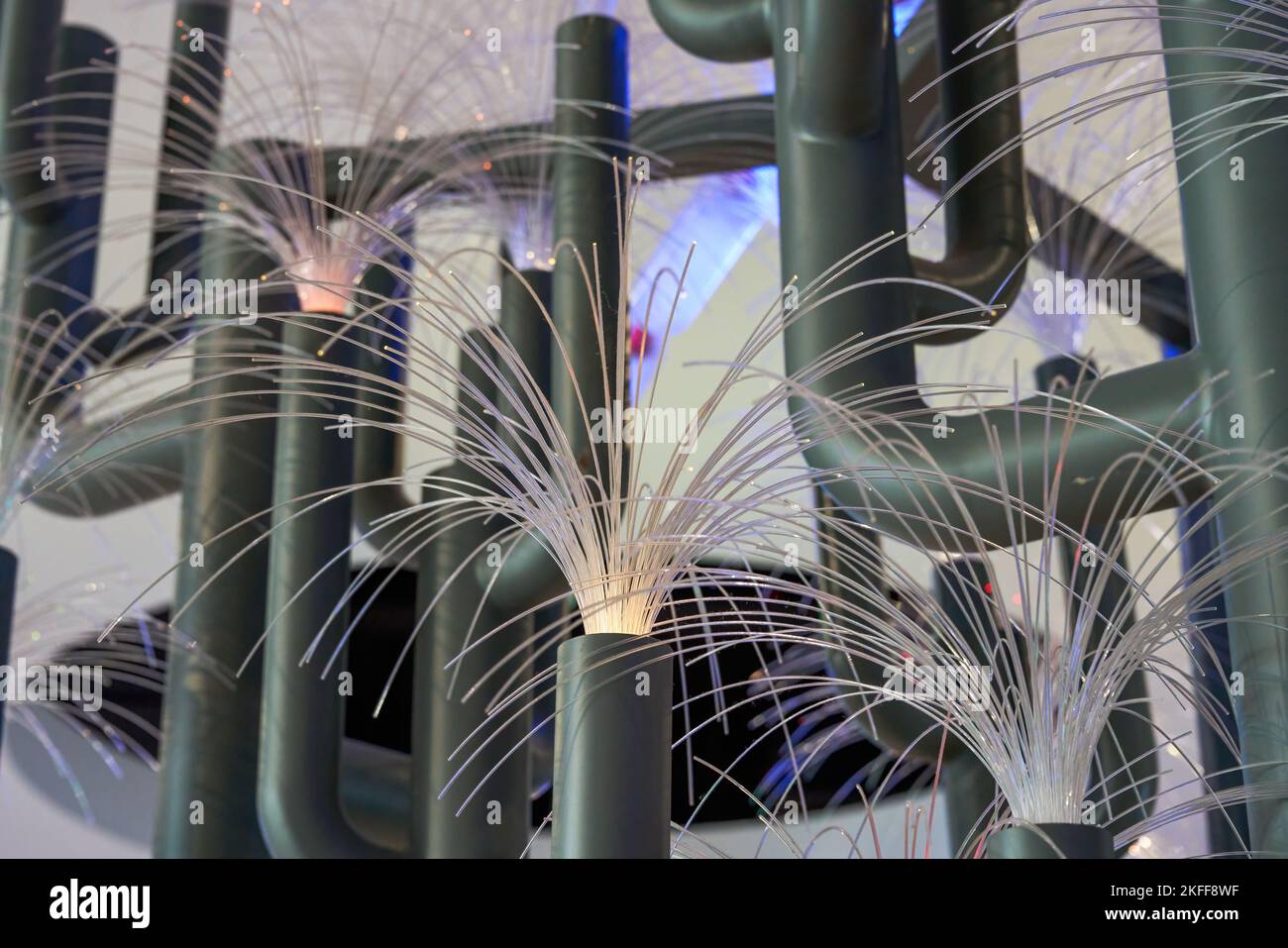 Conductive fiber model for teaching Stock Photo - Alamy
