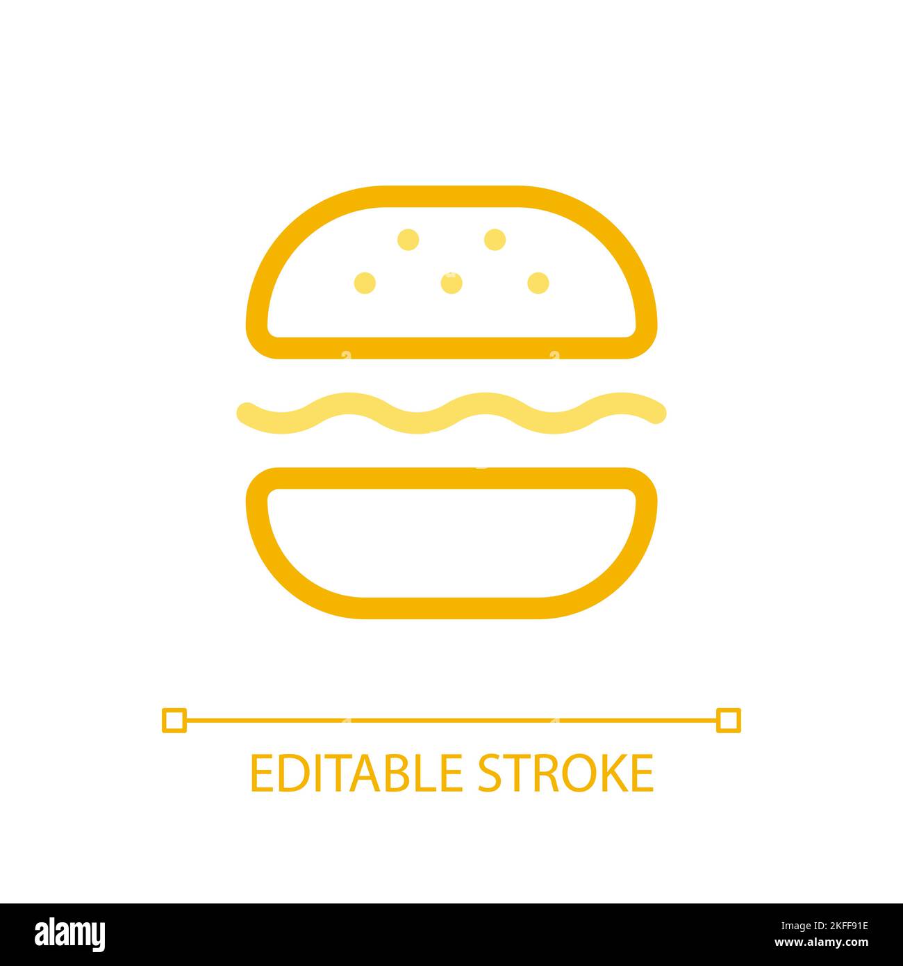 Hamburger pixel art hi-res stock photography and images - Alamy