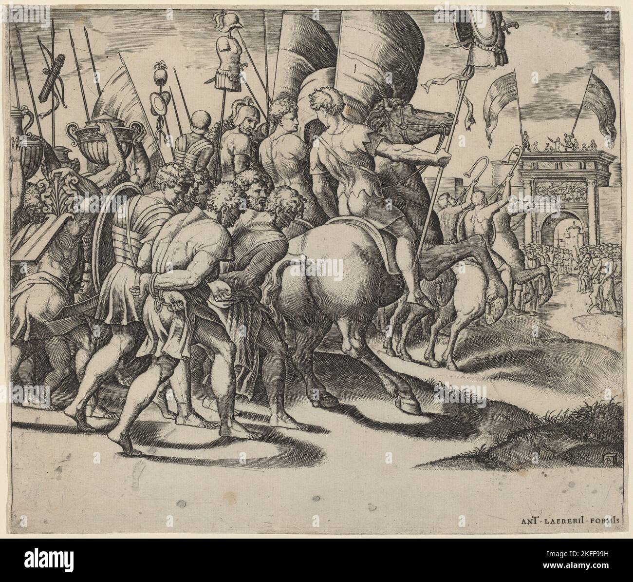 The Triumph of Scipio Stock Photo - Alamy