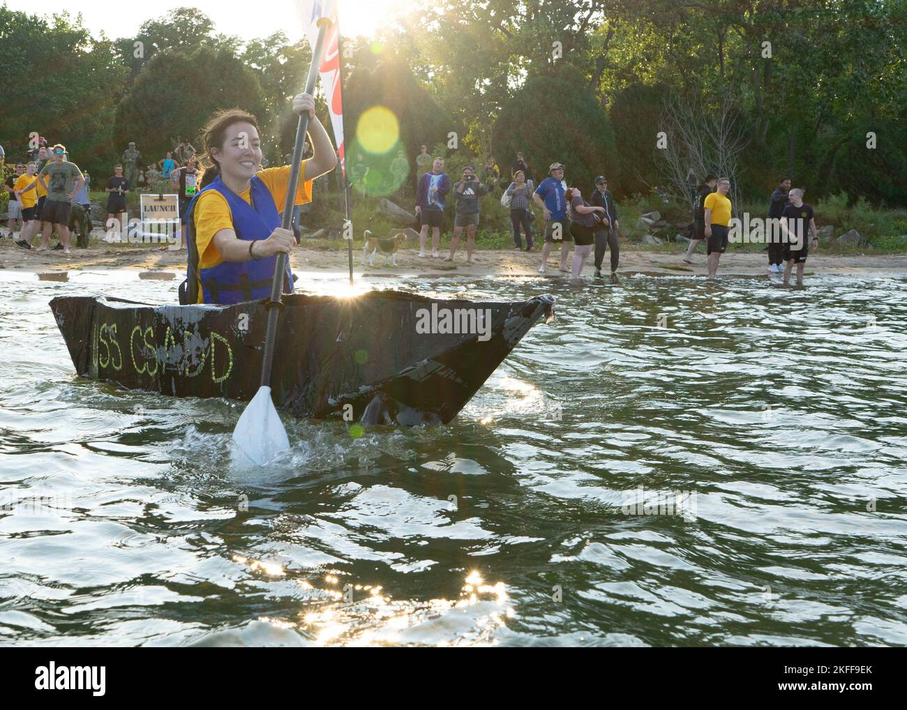 GREAT LAKES, Ill. (Sept. 14, 2022) Sailors and staff on board Naval ...