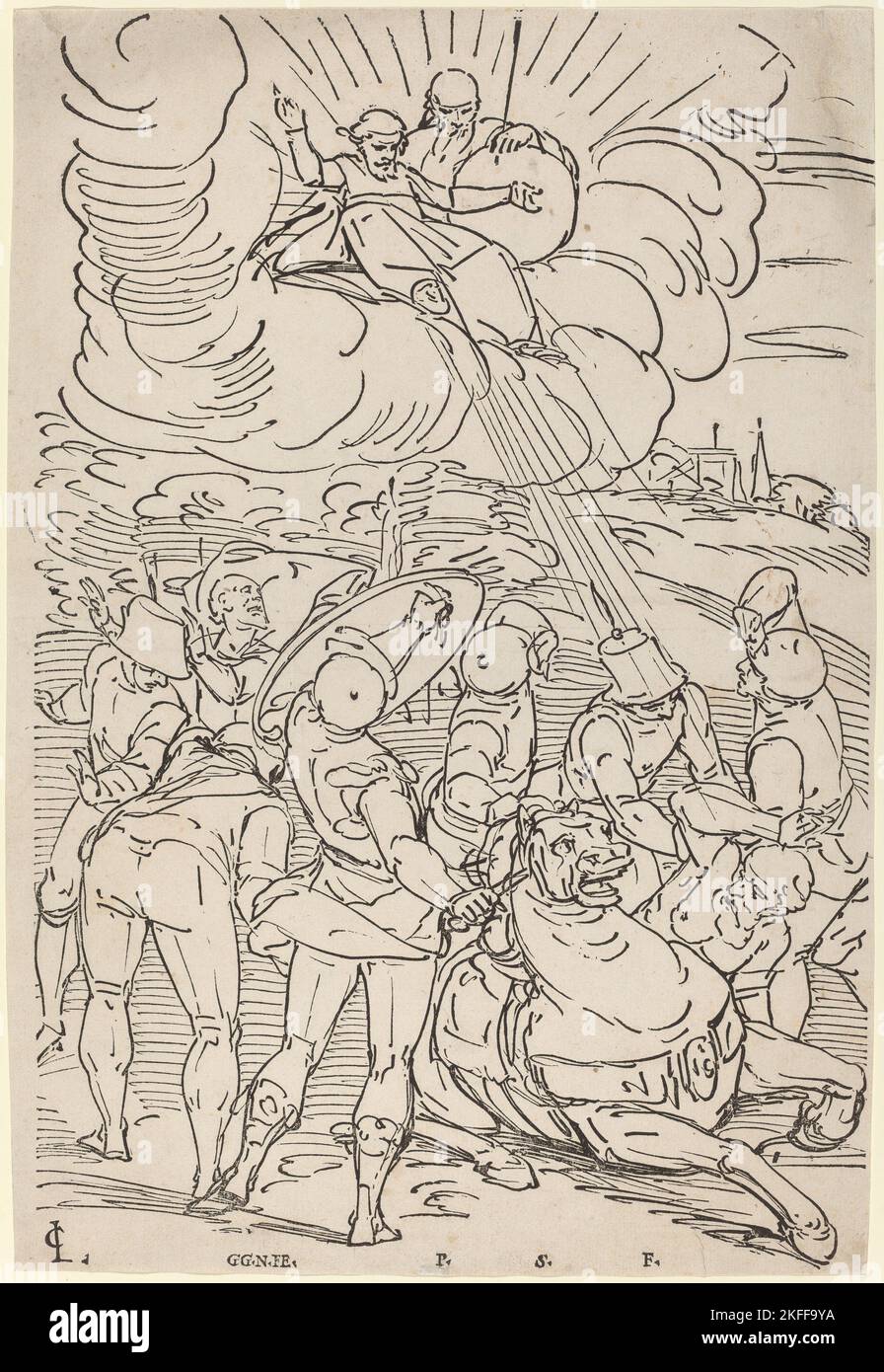 The Conversion of Saint Paul, c. 1600 Stock Photo - Alamy