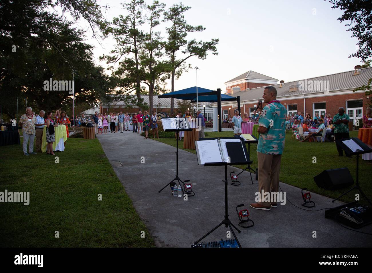 U.S. Marine Corps Brig. Gen. Andrew Niebel, commanding general, Marine ...