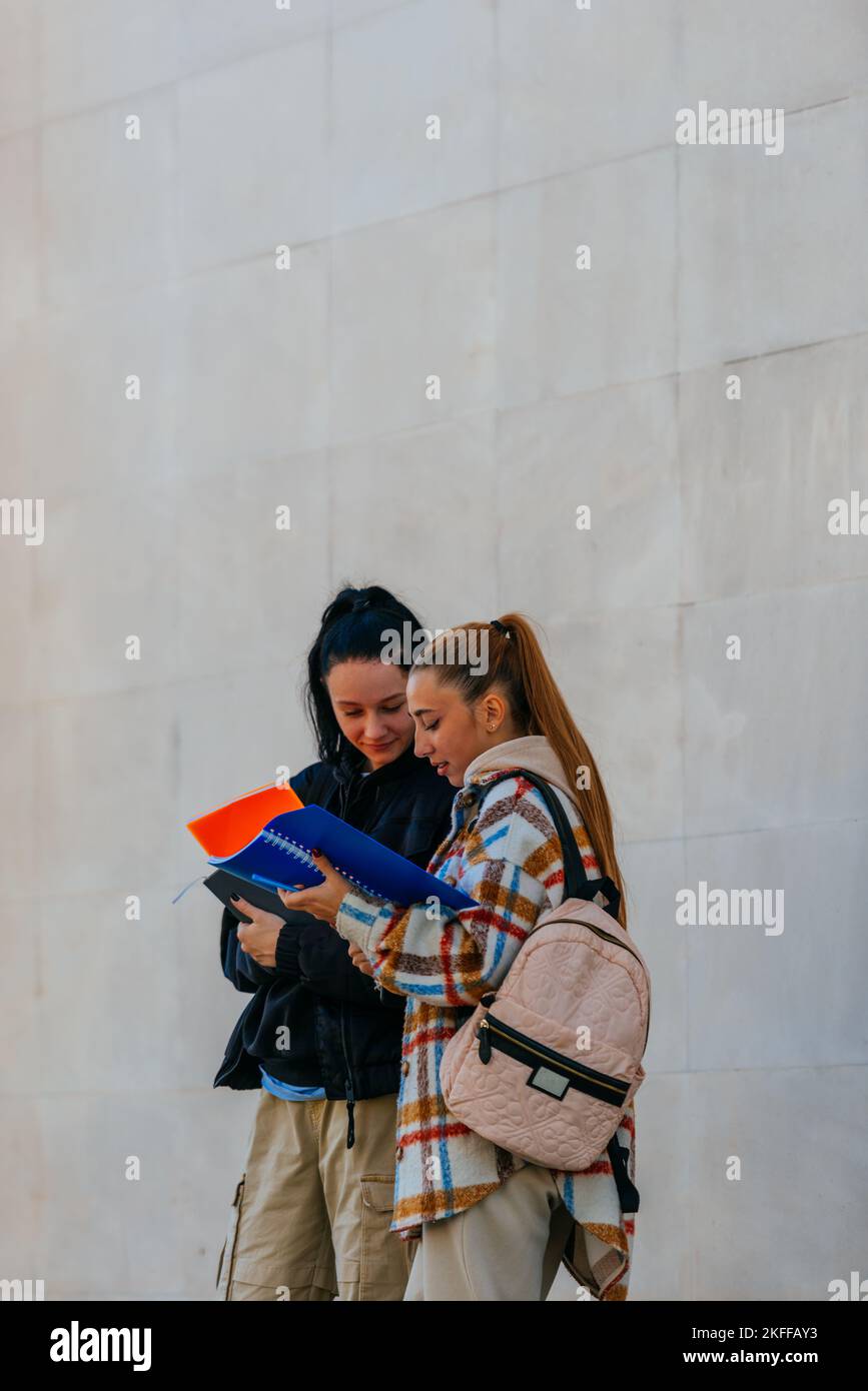 Help a friend study hi-res stock photography and images - Alamy