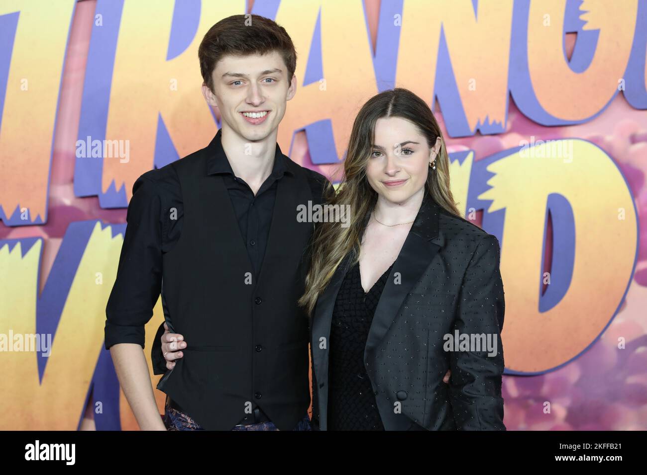 Henry Calvert attends the UK Premiere of "Strange World" at Cineworld ...