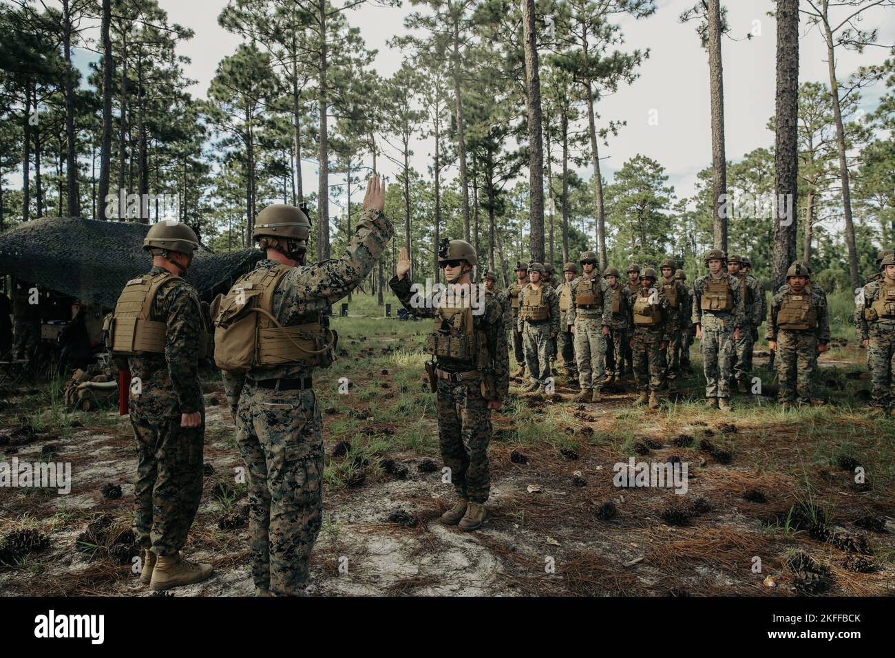 U.S. Marine Corps Staff Sgt. Alexander Aymond, an infantry unit leader ...
