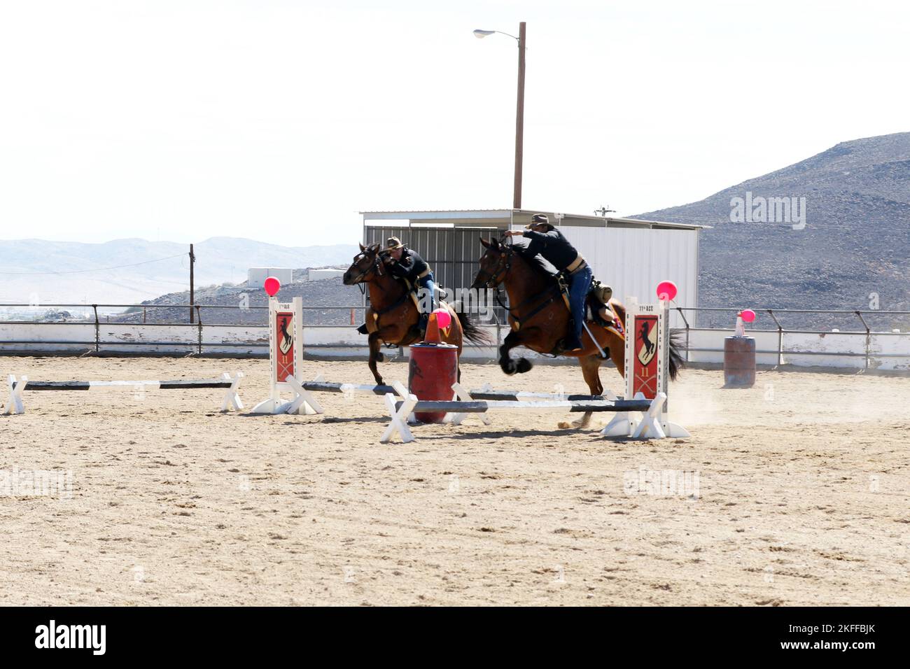 U.S. Army Troopers from the Horse Detachment, Regimental Support ...