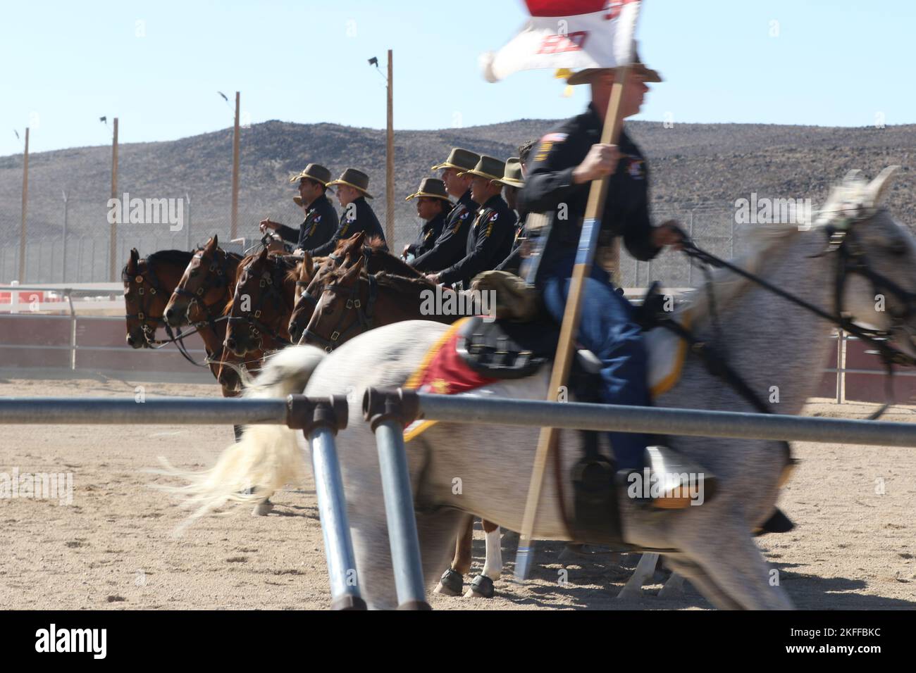 U.S. Army Troopers from the Horse Detachment, Regimental Support ...