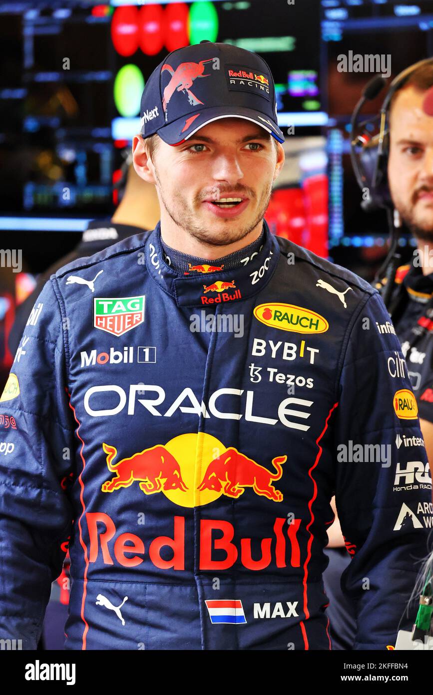 Max Verstappen (NLD) Red Bull Racing. 18.11.2022. Formula 1 World ...