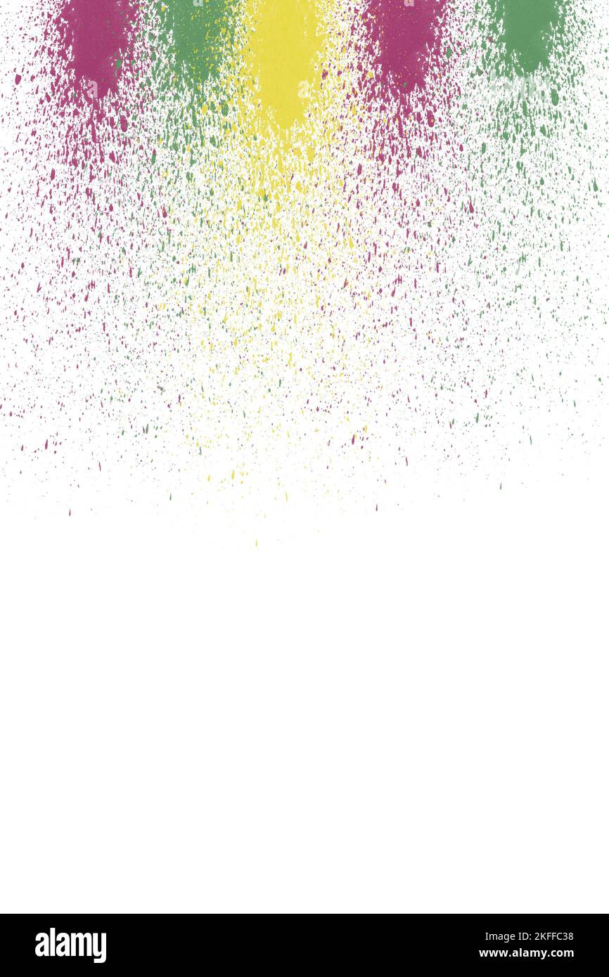 Abstract background with spray in the colors green, yellow and pink ...