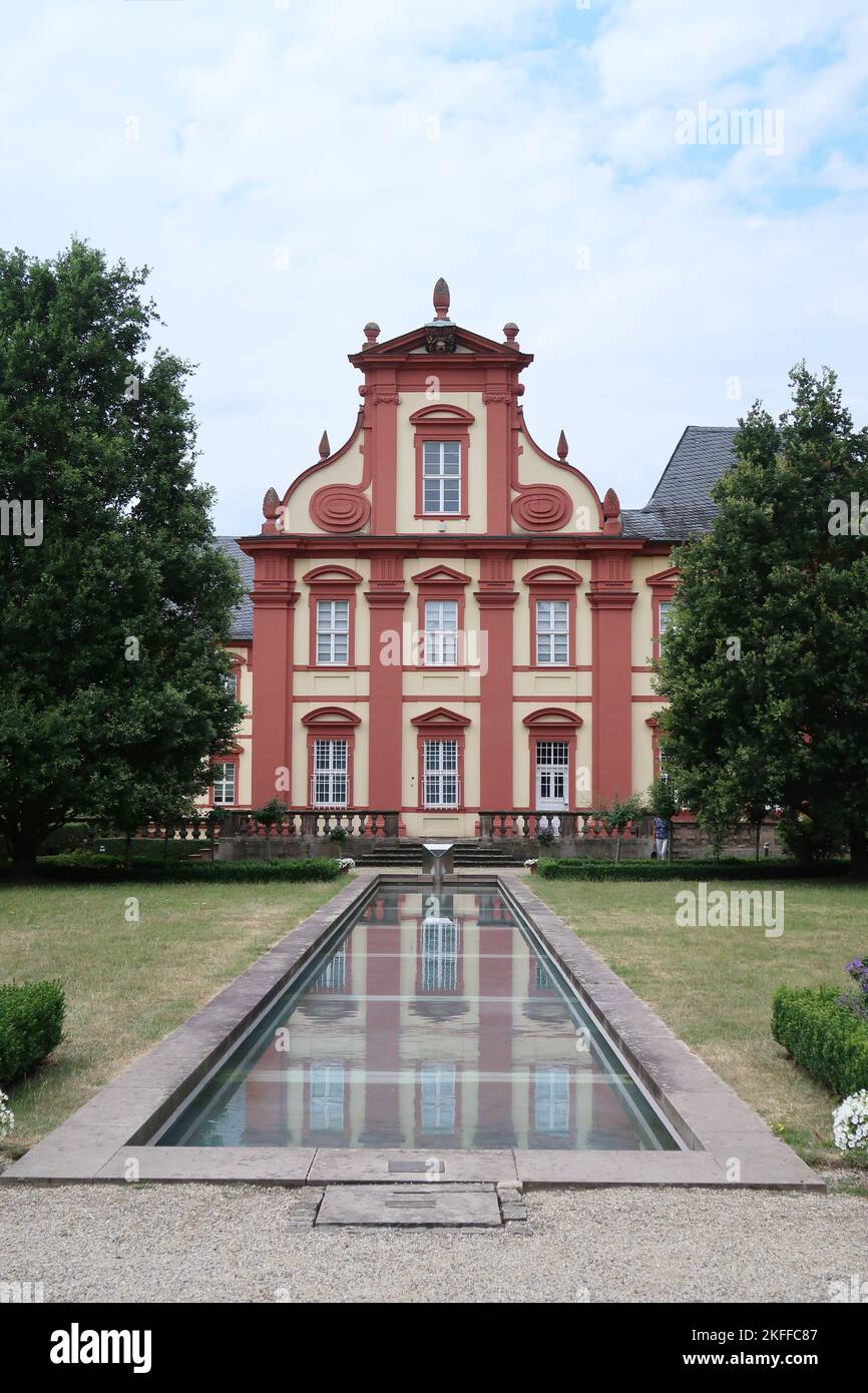 The park of the Cathedral Museum of Fulda, Germany Stock Photo - Alamy