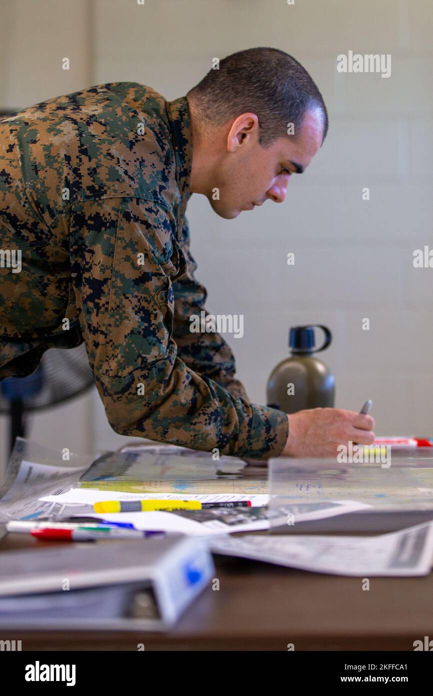 U.S. Marine Corps Capt. Christophe Posadas, an infantry officer with 2d ...