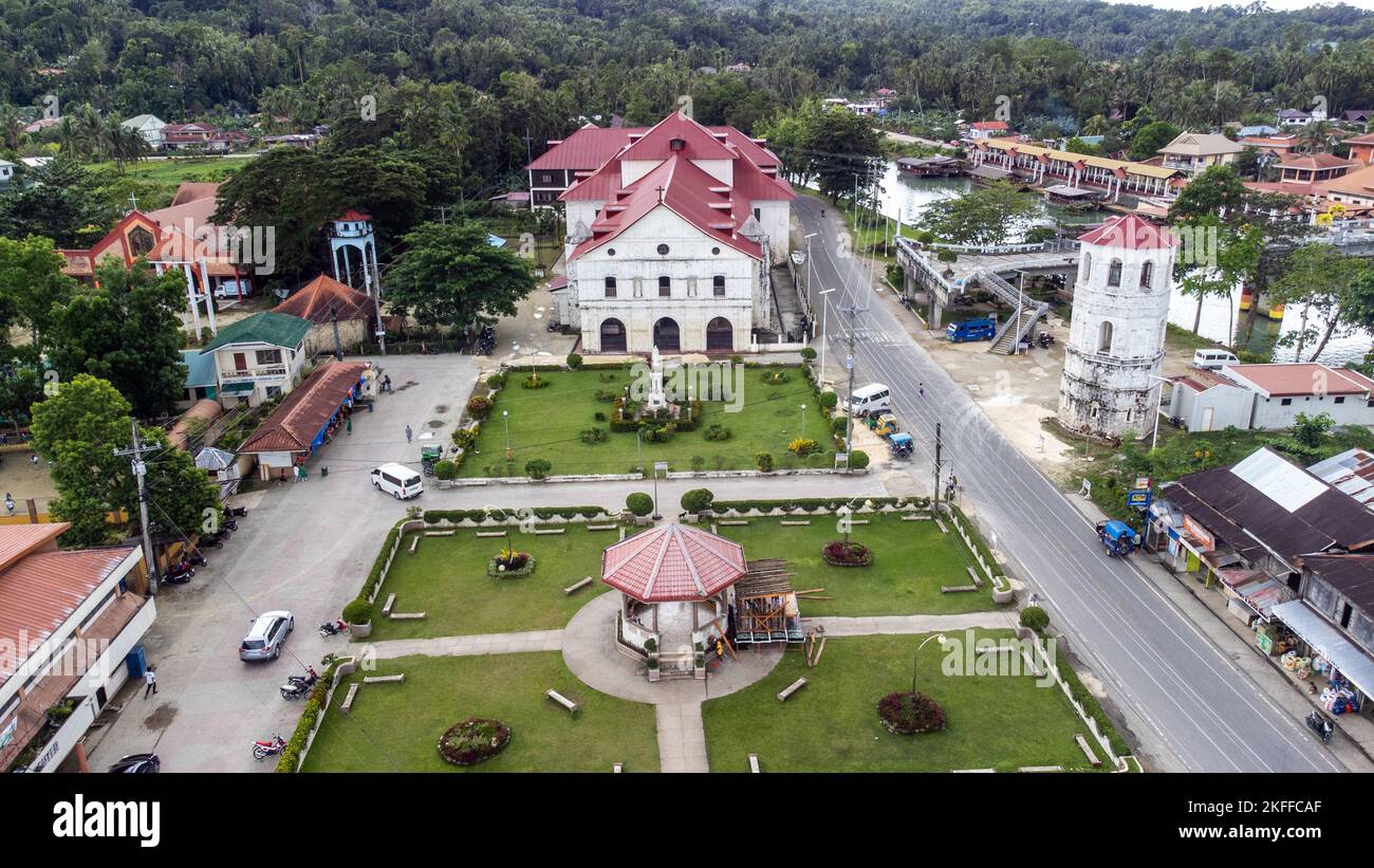 Loboc Church or Parroquia de San Pedro Apóstol, Loboc, Bohol ...