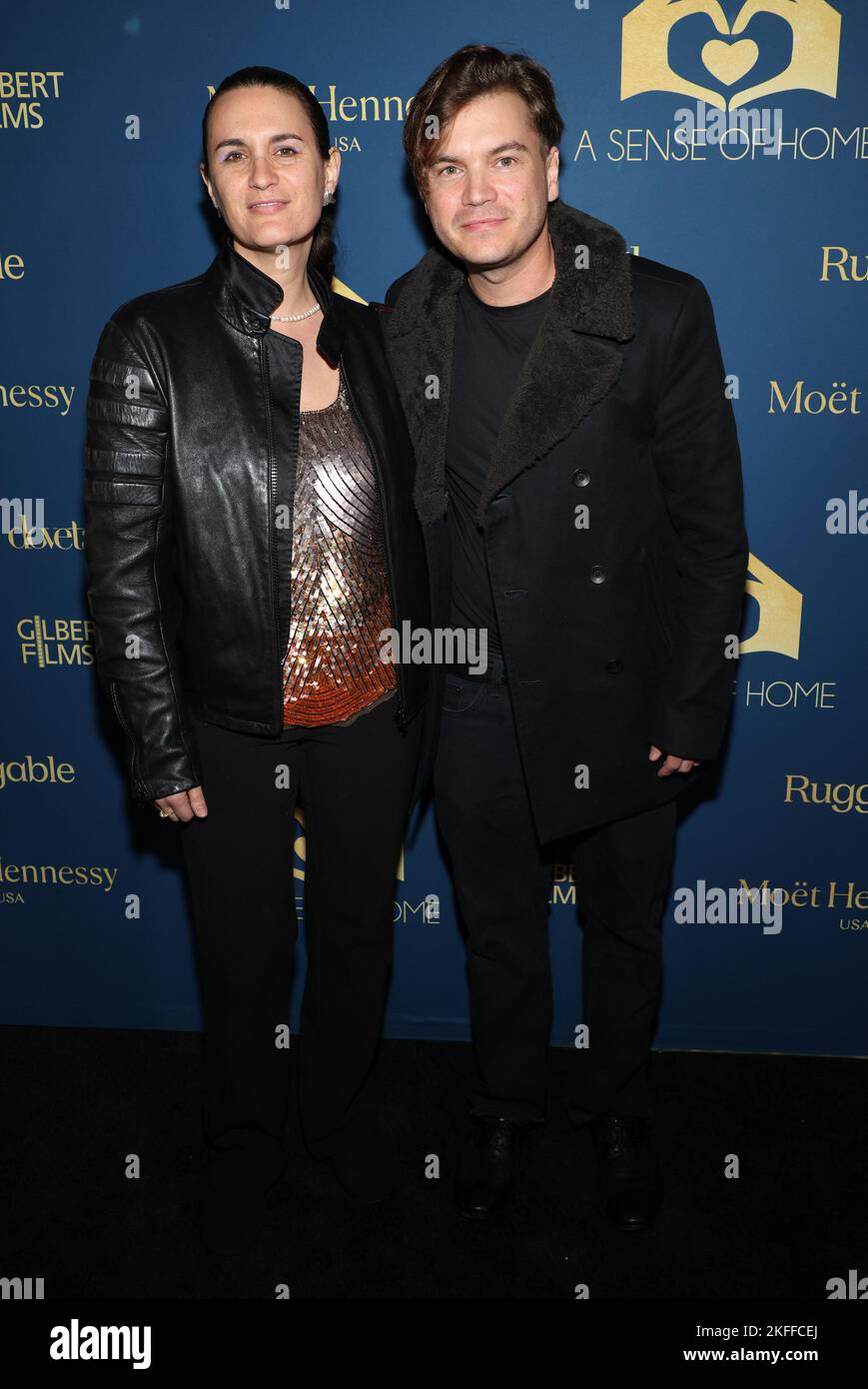 Los Angeles, Ca. 17th Nov, 2022. Emile Hirsch, Jennifer Hirsch at A ...