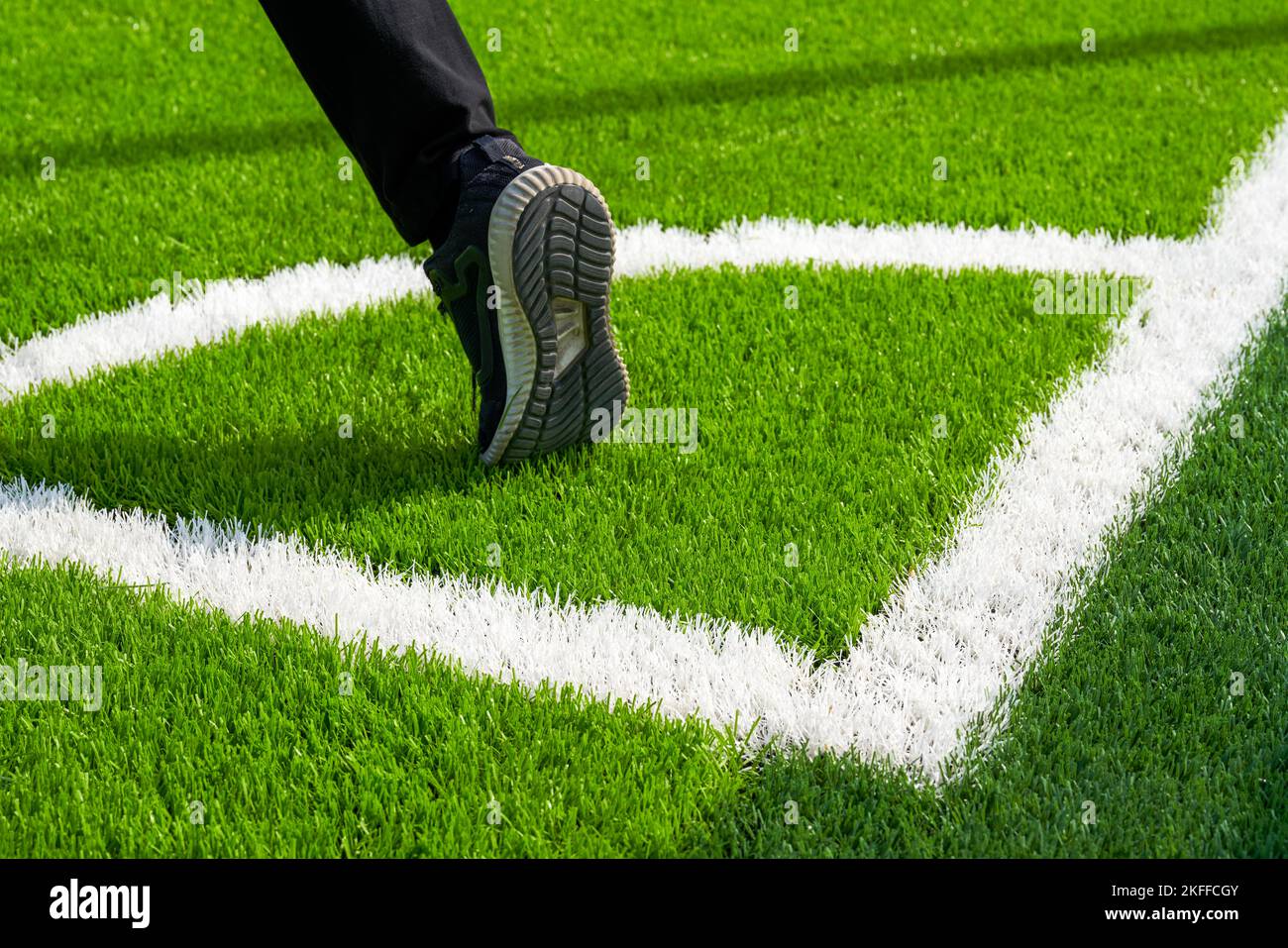 Junior soccer player illustration hi-res stock photography and images - Alamy