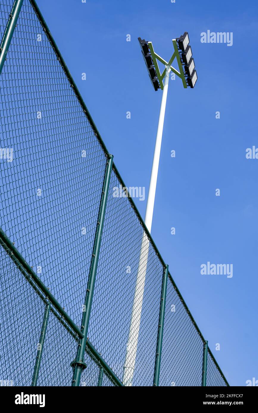 Stadium light poles hi-res stock photography and images - Alamy