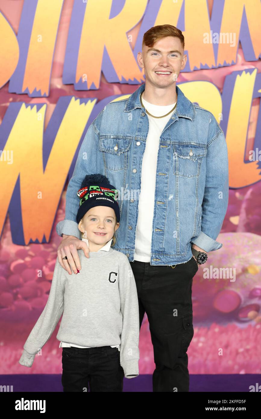 Jack Keating attends the UK Premiere of "Strange World" at Cineworld ...