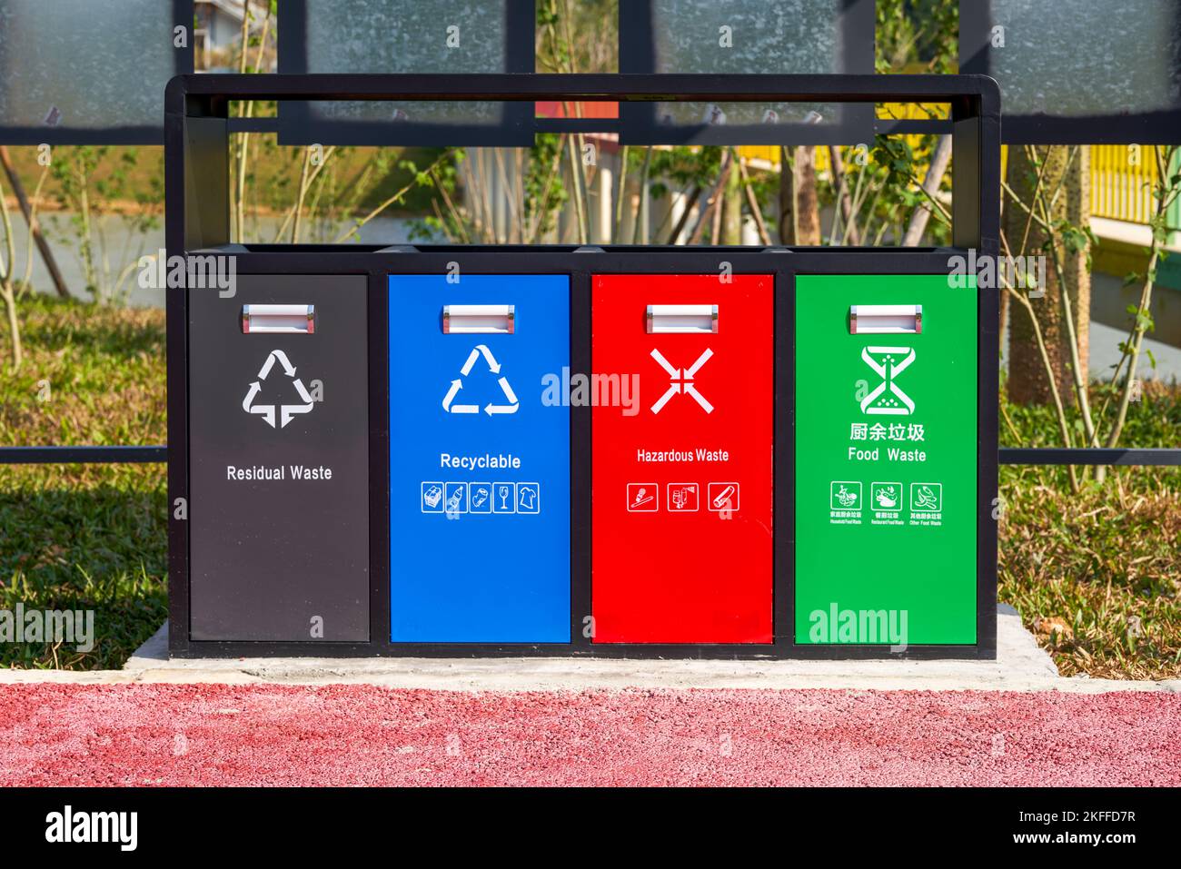 Waste classification bin hi-res stock photography and images - Alamy