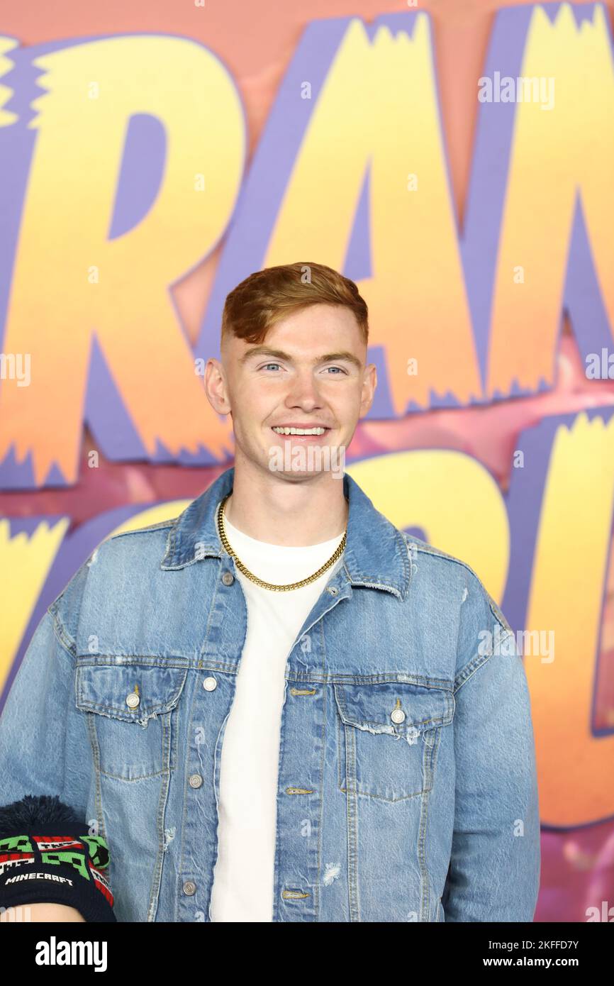 Jack Keating attends the UK Premiere of "Strange World" at Cineworld ...