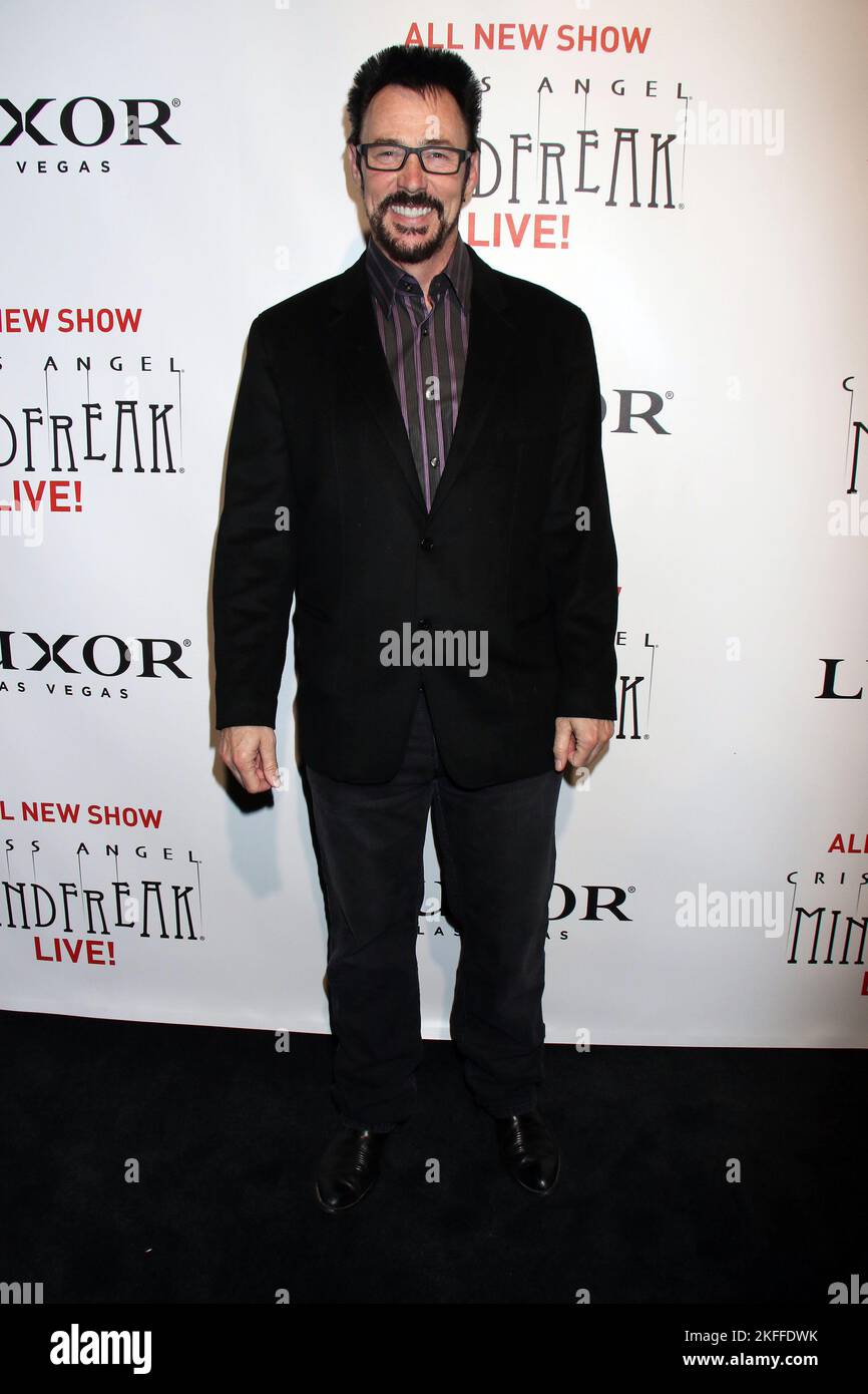 Lance Burton attending Superstar Magician CRISS ANGEL's world premiere ...